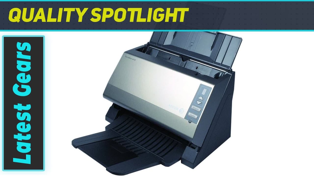 Xerox DocuMate 4440i: Perfect Desktop Scanner? - YouTube