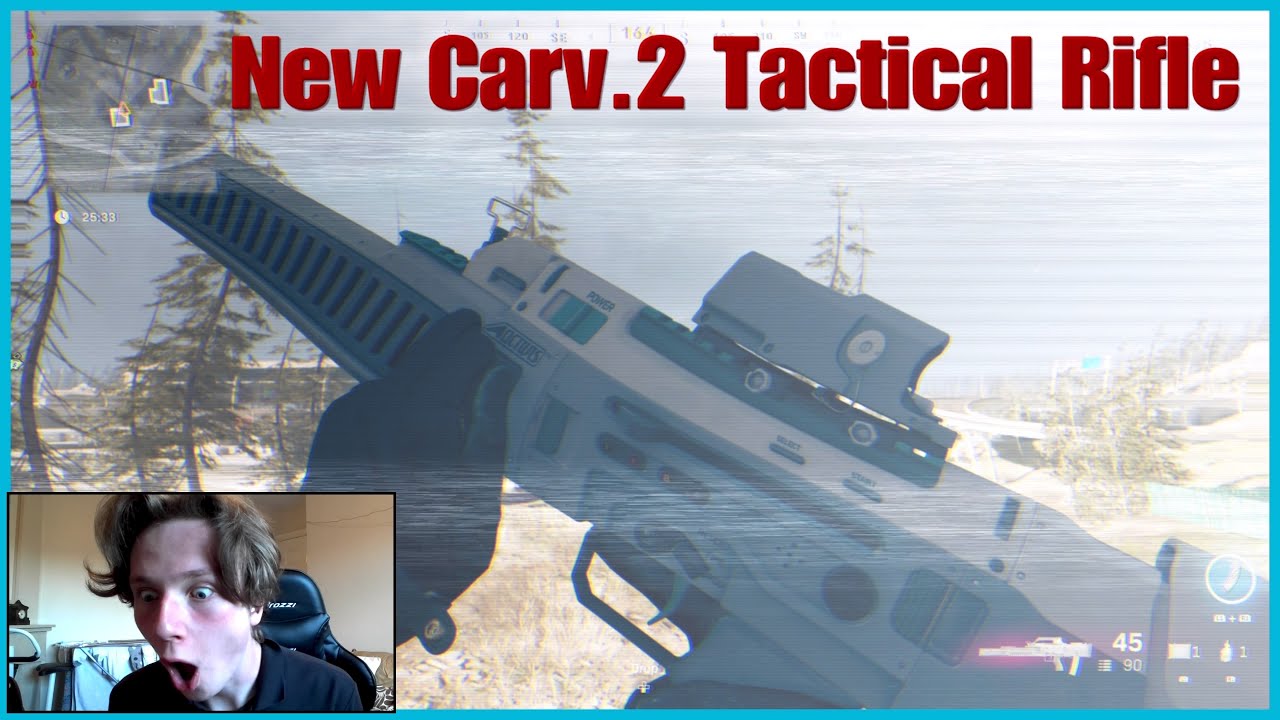 NEW Carv 2 tactical Rifle in Black Ops Cold war and Warzone - YouTube