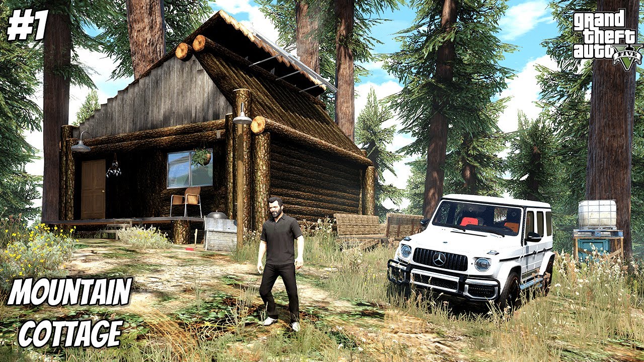 NEW RANCH AND COTTAGE ON MOUNTAIN | GTA V #1 - YouTube