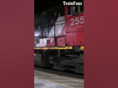 #shorts CN M397 With CN 8833 & CN 2557 Locomotives #railfans - YouTube