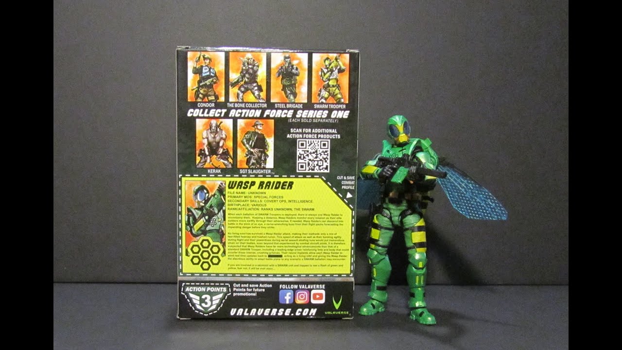 Action Force WASP Raider - YouTube