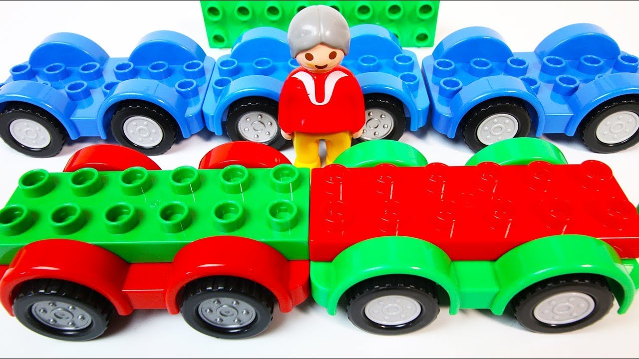 Learn to Build Duplo Cars and Trucks | Building Blocks Toys for ...
