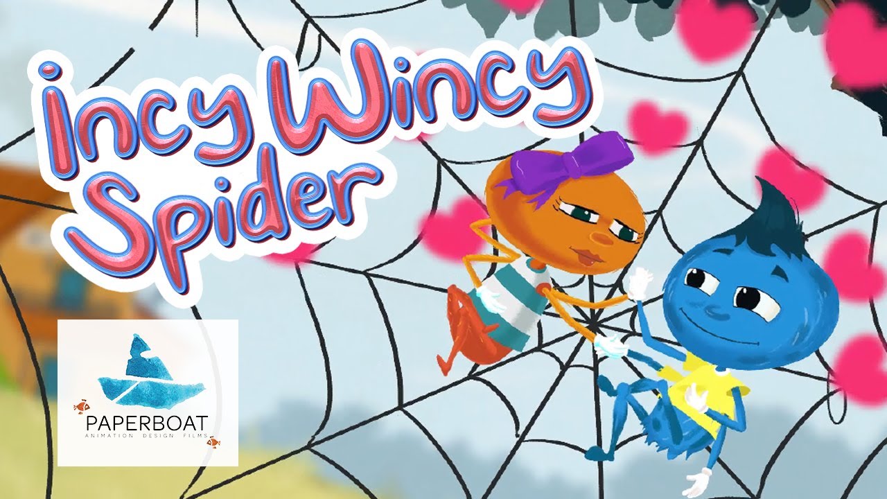 🕷️ Incy Wincy Spider - Resilience & Learning | Nursery Rhyme by ...