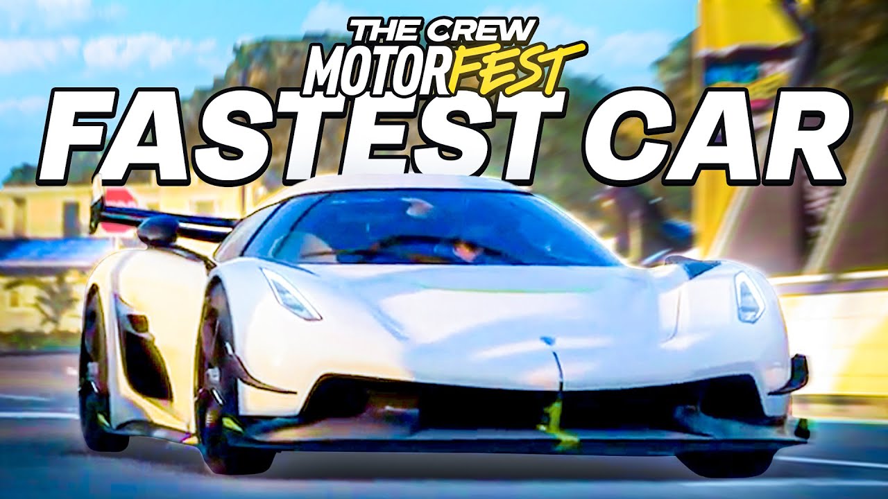 This is The FASTEST CAR in The Crew Motorfest! - YouTube