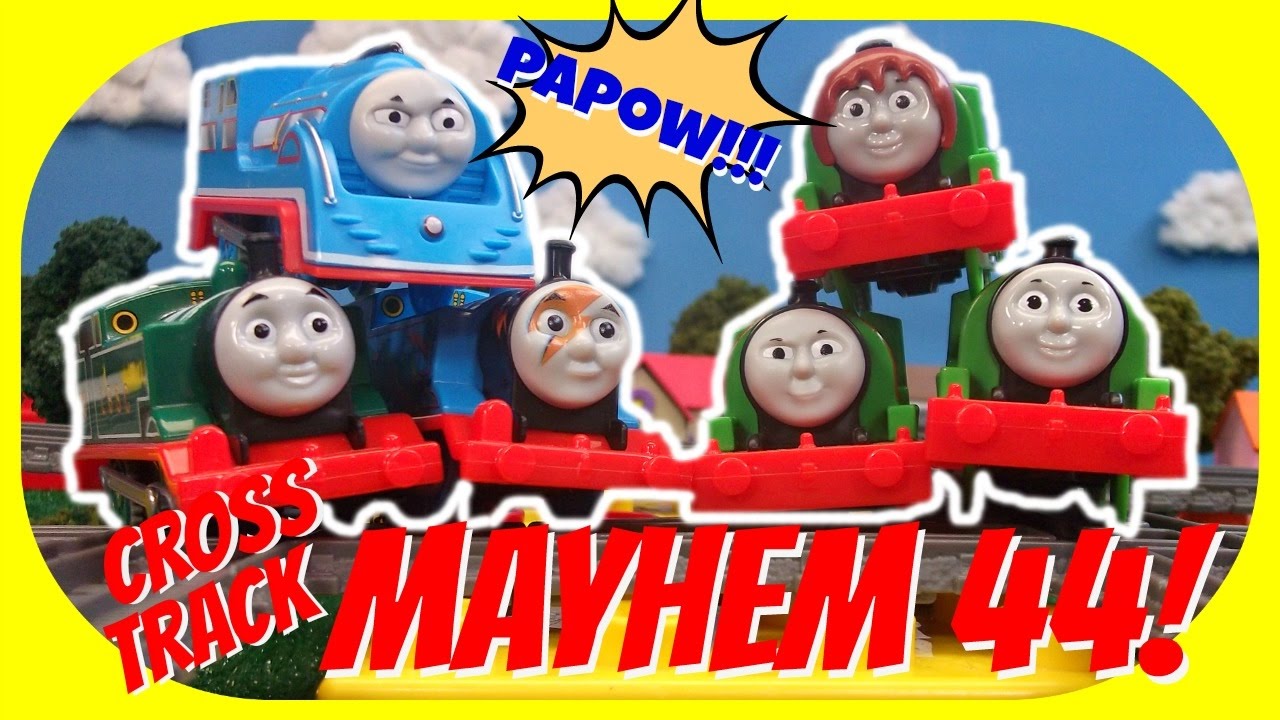 Thomas and Friends - Cross Track Mayhem 44! Trackmaster Competition ...