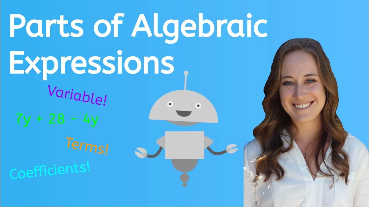 What are the Parts of Algebraic Expression? - YouTube