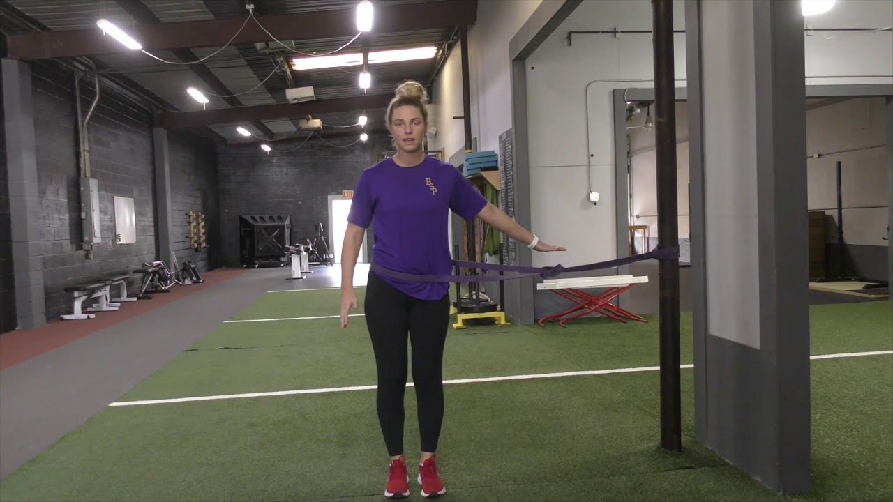 Band Resisted Lateral Bound - YouTube