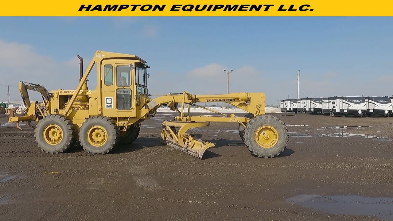 CAT 14E GRADER FOR SALE - YouTube