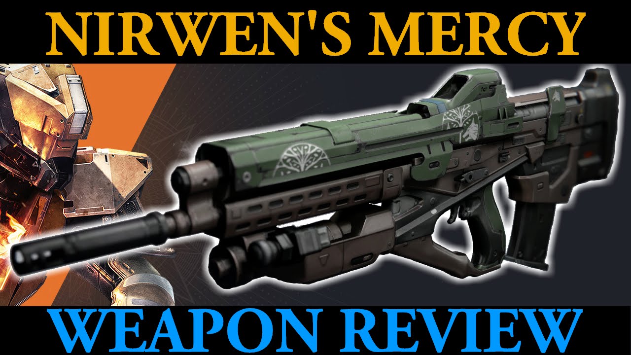 Nirwen's Mercy Weapon Review (Destiny Iron Banner Pulse Rifle) - YouTube