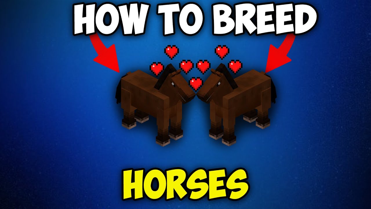 How to Breed Horses in Minecraft 1.21 | Breeding Horses in Minecraft ...