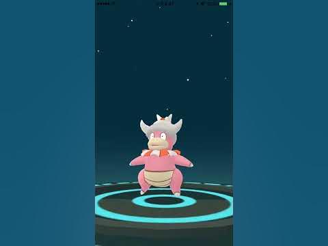 Pokemon GO !! Pokedex 199 河馬王 SLOWKING evolution from SLOWPOKE 呆呆獸 進化 - YouTube