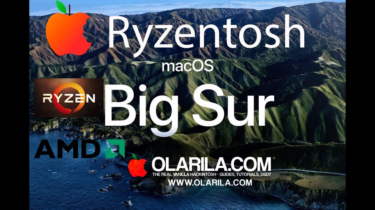 Ryzentosh - AMD RYZEN - Hackintosh Big Sur - YouTube