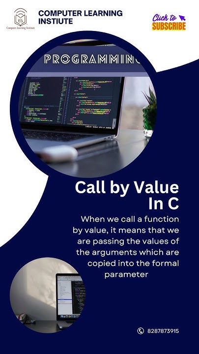 Call By Value In C Language - #clangauge #cprogramming web designing # ...