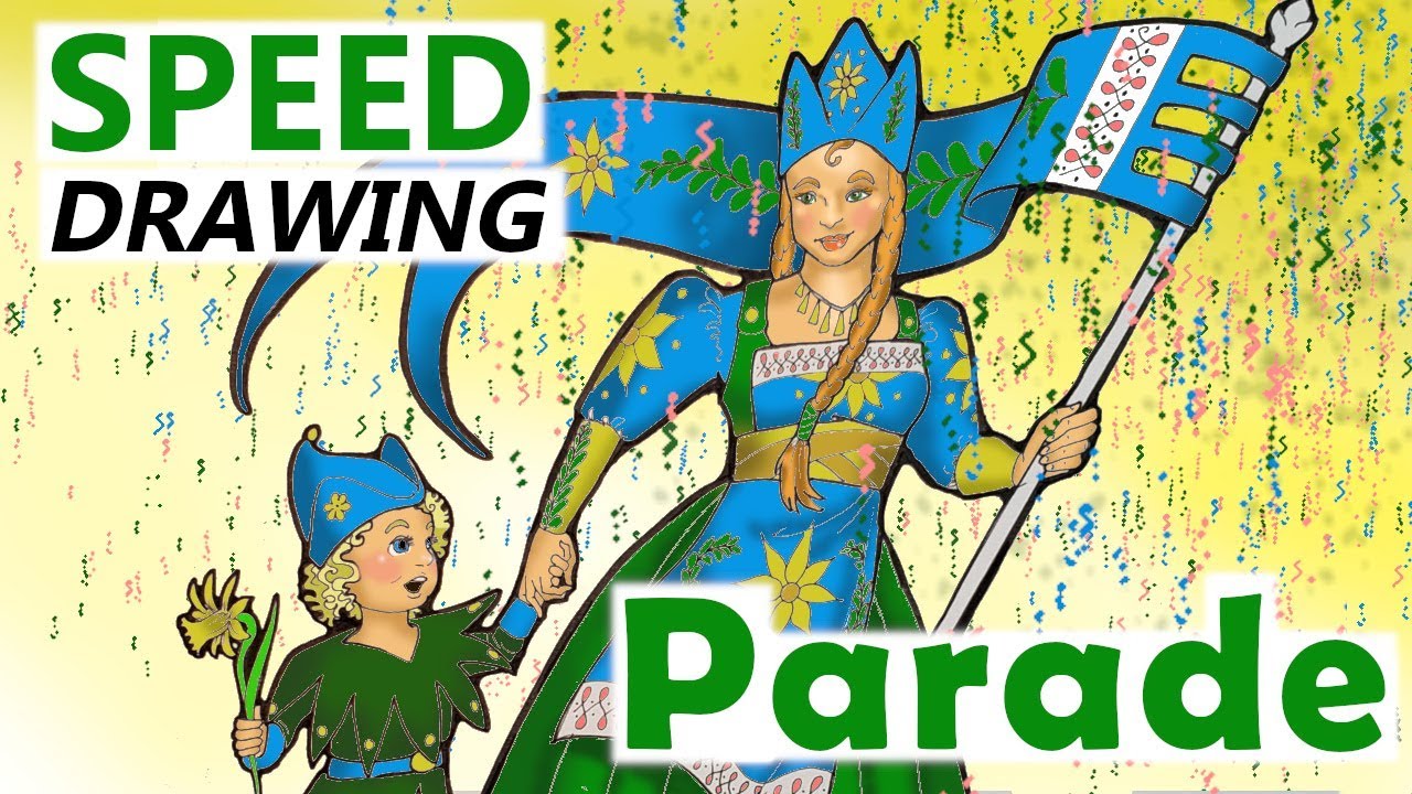 SPEED DRAWING - Parade - YouTube