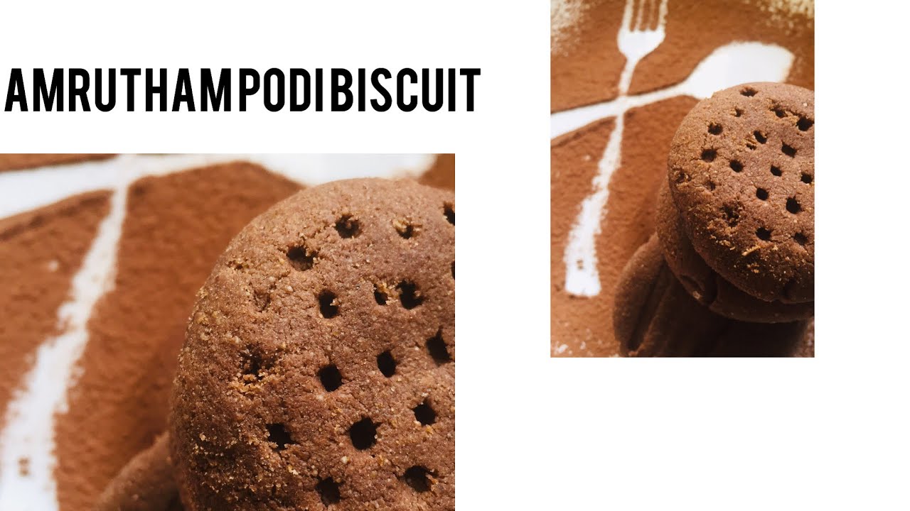 AMRUTHAM PODI BISCUIT/COOCKIES/അമൃതം പൊടികൊണ്ടൊരു ബിസ്‌ക്കറ് /EASY ...