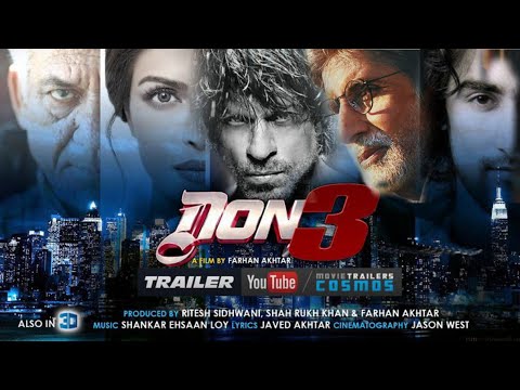 don 3 trailer shahrukh khan | don 3 trailer | don 3 | amitabh bachchan