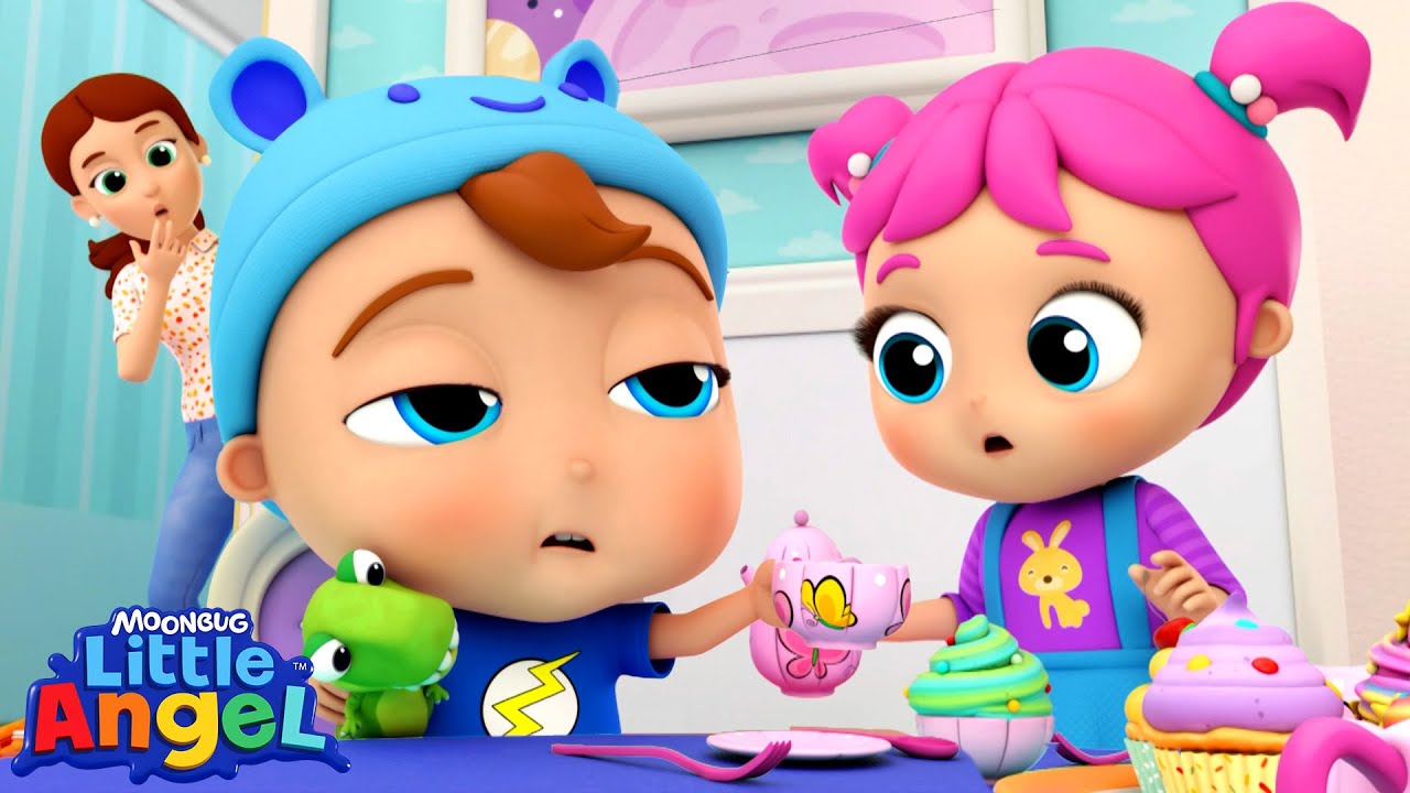 Sleepy Baby John - Full Episode | Little Angel | Kids TV Shows Full ...