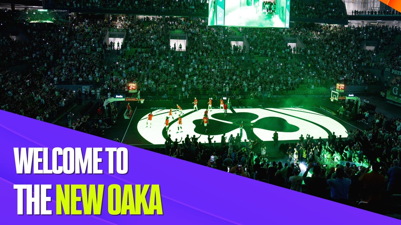 RENOVATED OAKA welcomes the European CHAMPIONS back I Panathinaikos vs ...