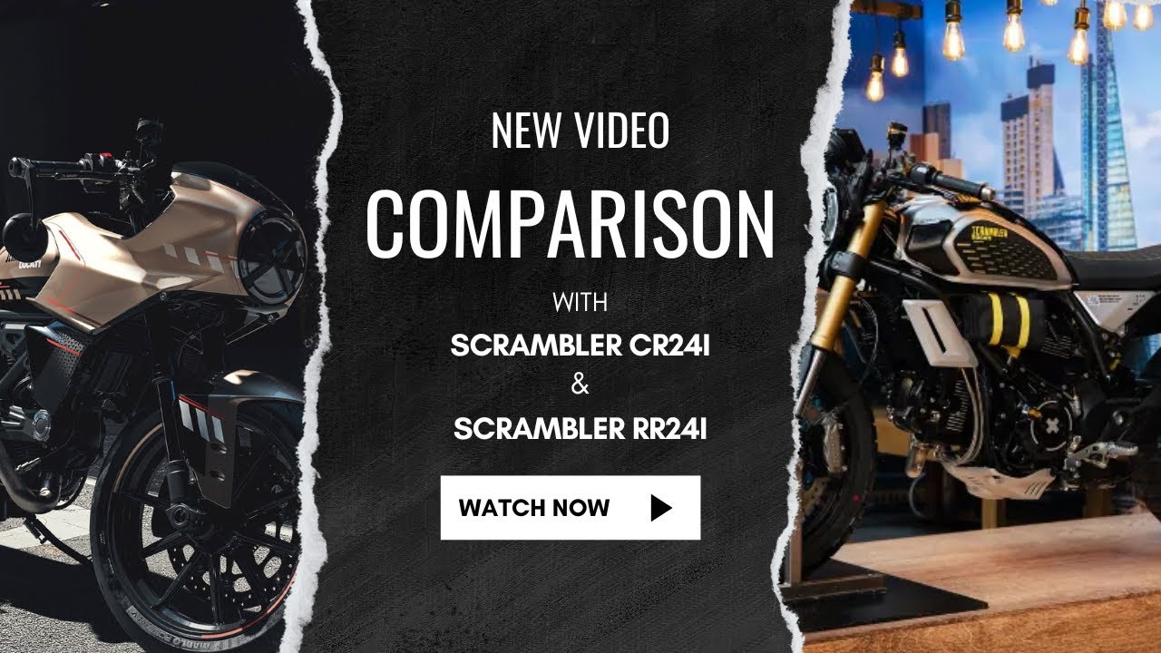 Ducati Scrambler CR24I or RR24I | New Launches 2024 - YouTube