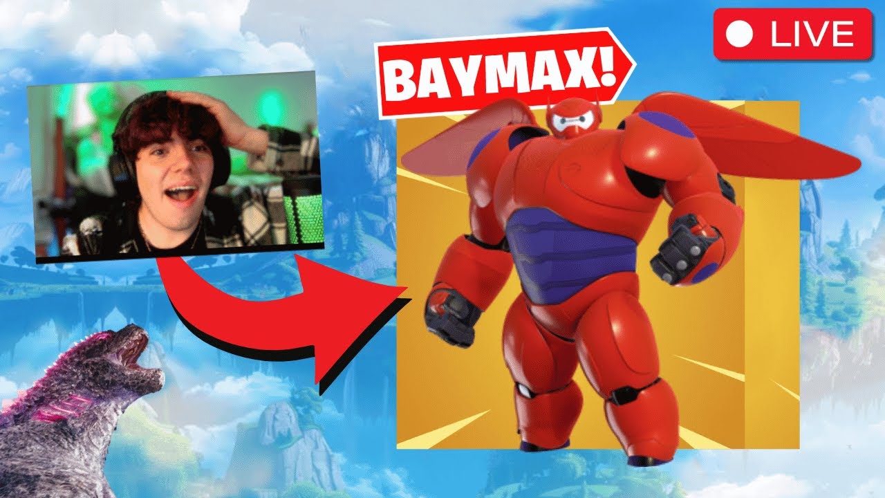 🔴 BAYMAX IN FORTNITE! | CHAPTER 6 COUNTDOWN! | #shorts #fortnite # ...
