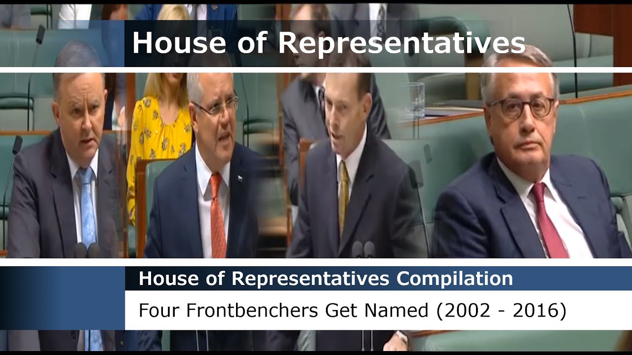 House of Representatives - Four Frontbenchers Get Named (2002–2016 ...