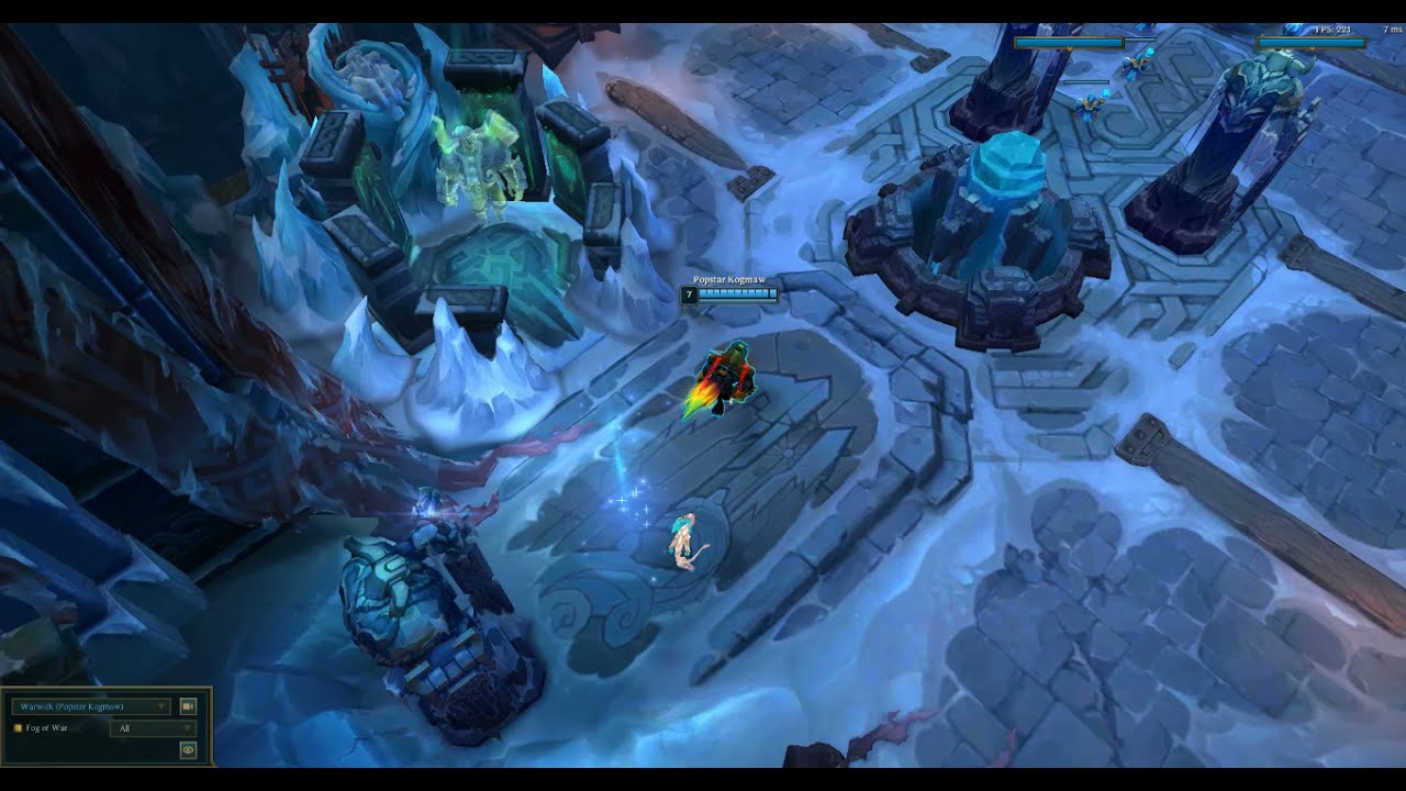 Warwick Ult Intercepting Rengar Ult into a Quadra - YouTube