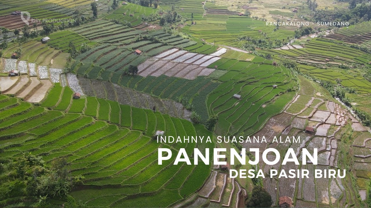 Indahnya Suasana Alam Sekitar Kampung Panenjoan Pasir Biru, Rancakalong ...