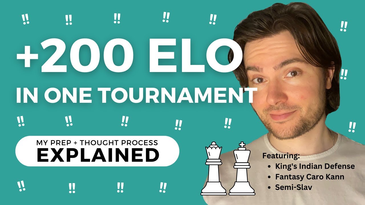 HOW I GAINED 200 ELO IN ONE TOURNAMENT | Chess Analysis | Path to ...