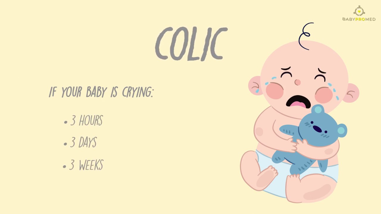 BabyProMed | Colic (cramps) in babies - YouTube