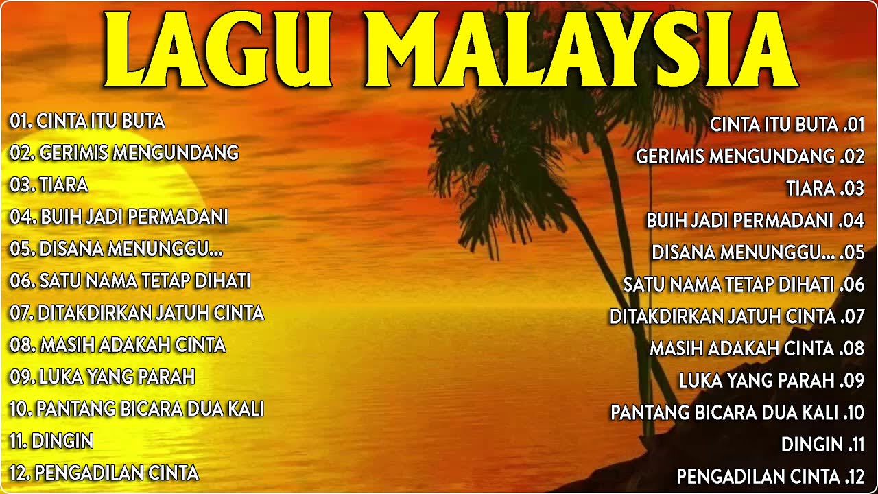 Lagu Malaysia terbaik rock slow 💥 Full album Nostalgia 90an Top ...