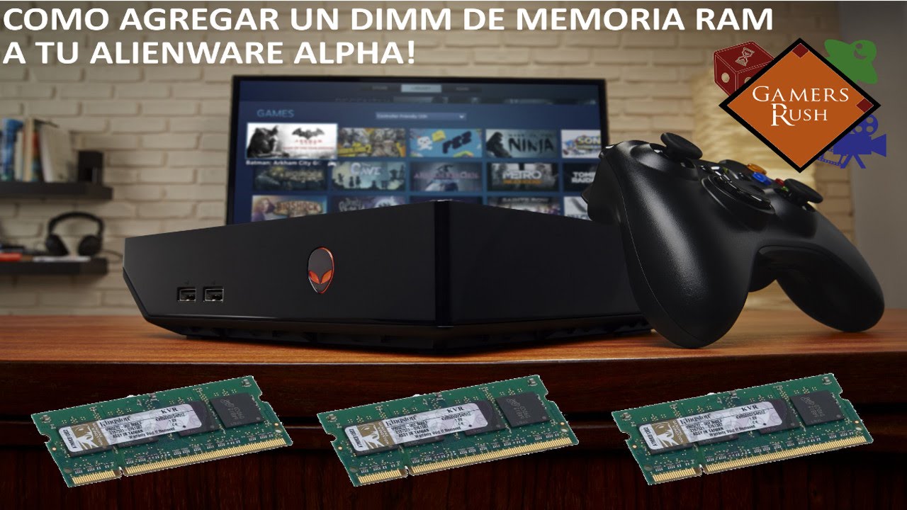 Tutorial - Como Agregar Memoria Ram a la Steam Machine Alienware Alpha ...