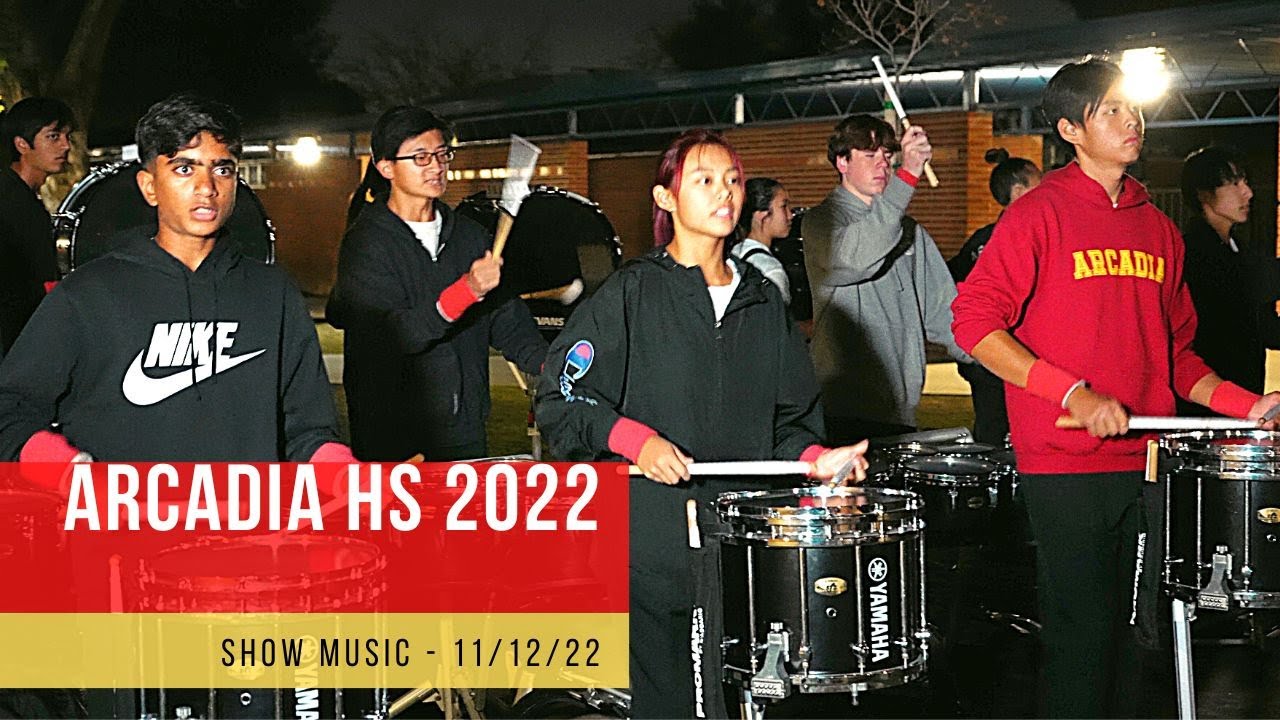 Arcadia HS 2022 - Show Music - YouTube