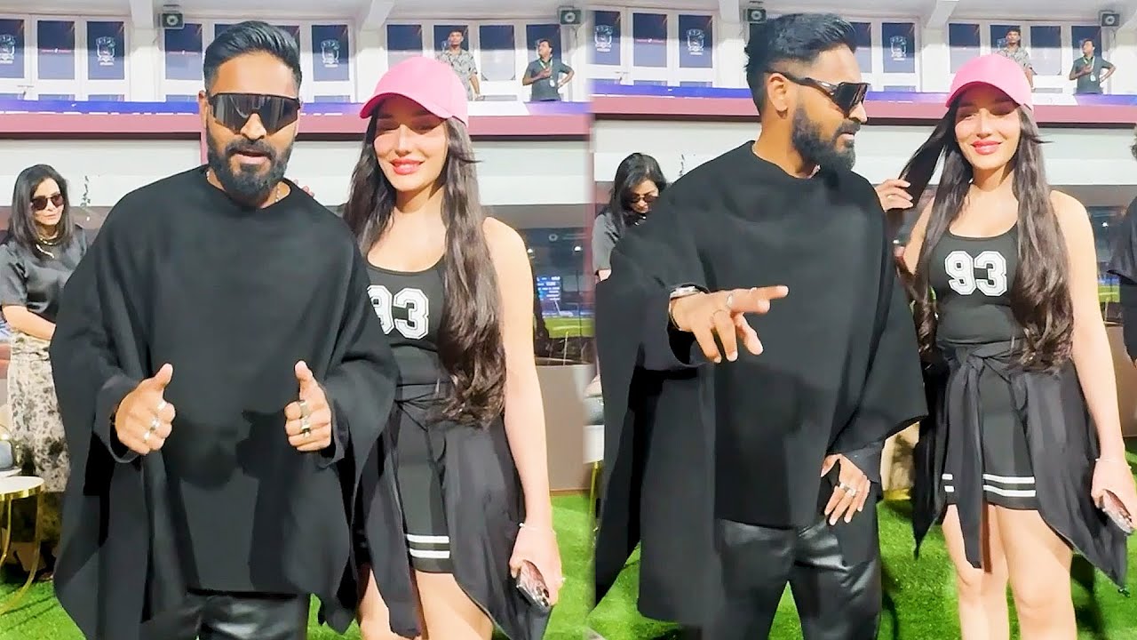 Emiway Bantai FIRST VIDEO in Public with Wife Swaalina after Wedding ...