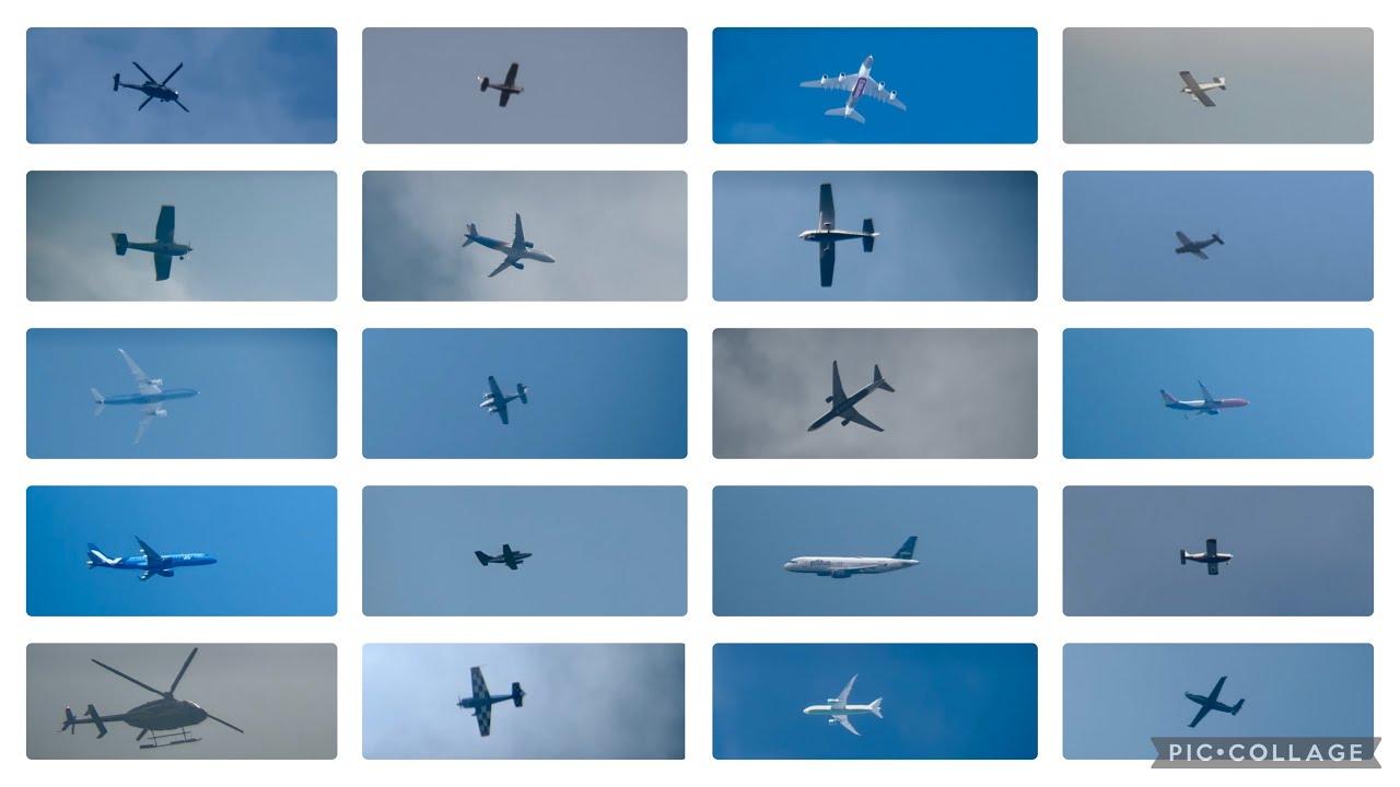 Friday Plane Spotting Action at Home! - YouTube