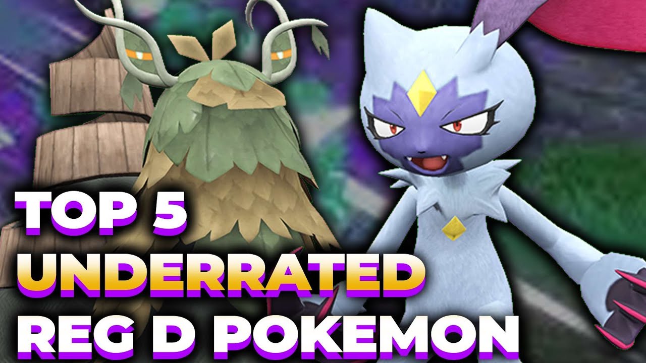 TOP 5 UNDERRATED Pokemon In Regulation D! | Pokemon Scarlet & Violet ...
