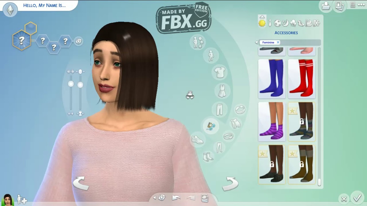 SIMS 4 Episode .2 CREATE A SIM (GIRL) - YouTube