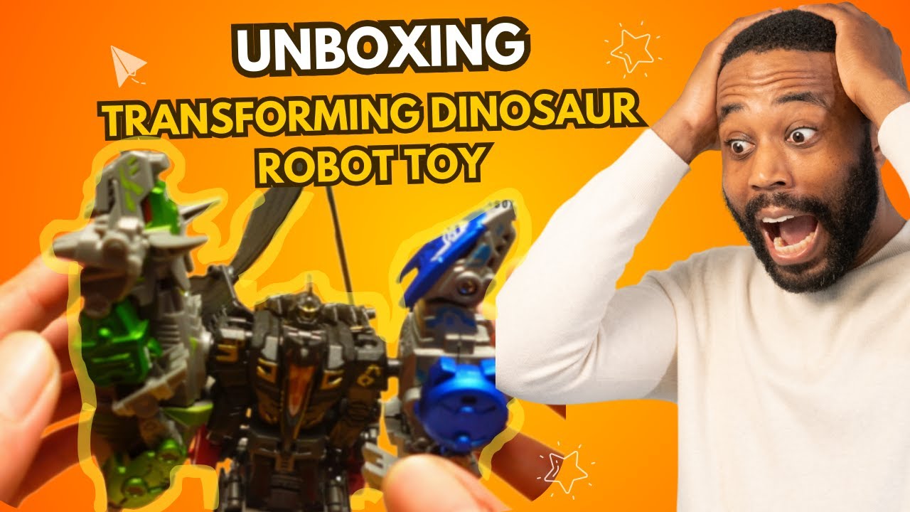 Transforming Dinosaur Robot Toy