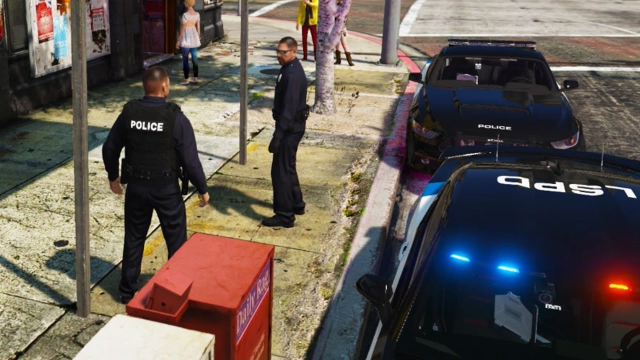 GTA 5 Roleplay | ARP #18 - Police Called to Bar Fight ft. Firekitten ...