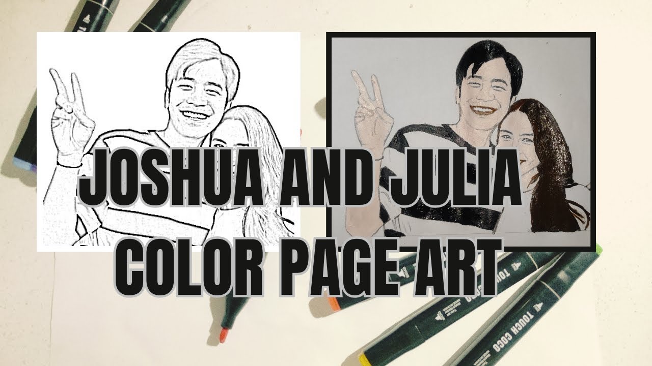 JOSHLIA UNHAPPY FOR YOU | #art #juliabarretto #joshuagarcia #joshlia # ...