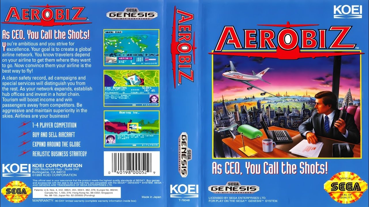 [𝐒𝐄𝐆𝐀 𝐆𝐞𝐧𝐞𝐬𝐢𝐬/𝐌𝐞𝐠𝐚 𝐃𝐫𝐢𝐯𝐞 𝐌𝐮𝐬𝐢𝐜] Aerobiz (Full Soundtrack) ⭐ - YouTube