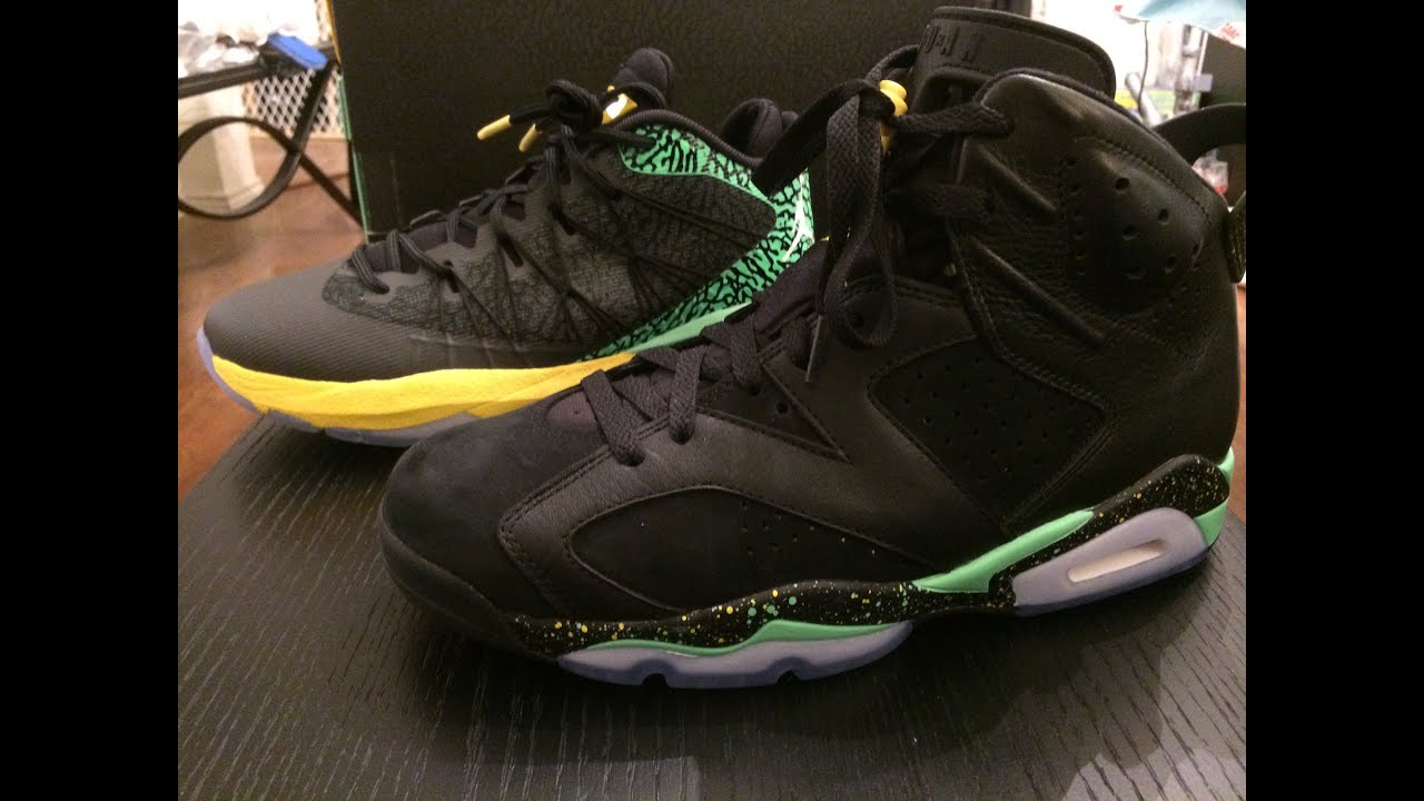 Jordan Retro 6 & CP3 Brazil pack unboxing with on feet review - YouTube