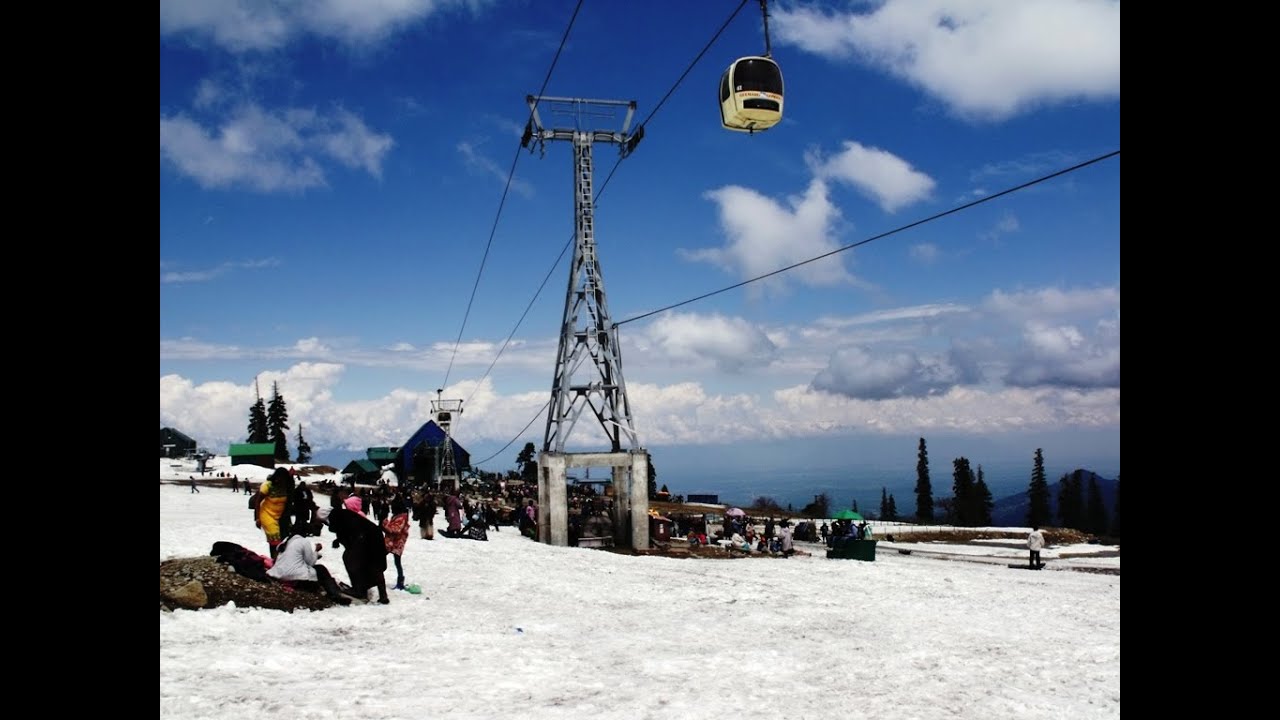 World's Heighest Operating Cable Car - Gulmarg Gondola HD Video - YouTube