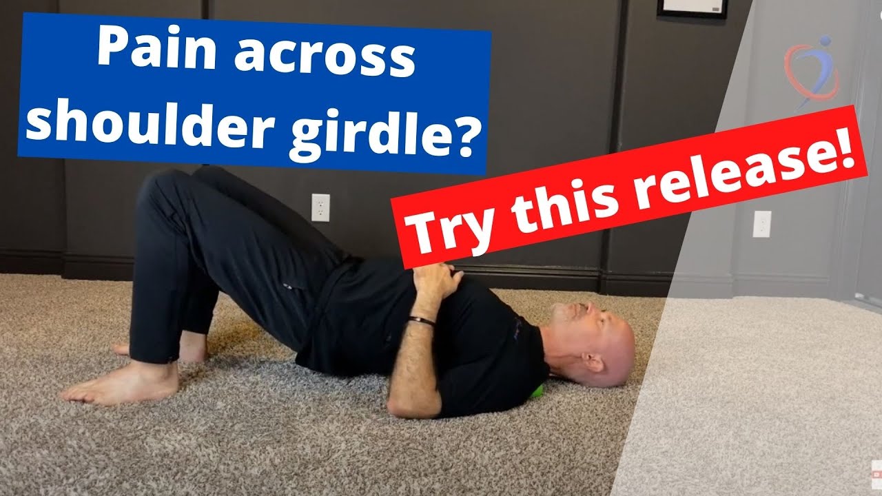 Upper Back/Neck (Upper Trapezius) Release - YouTube