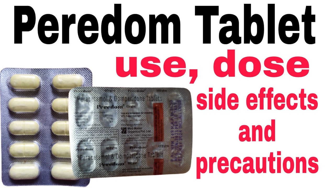 Peredom Tablet uses in Hindi | Peredom Tablet | Paracetamol and ...