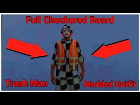 GTA 5 Online How To Get Checkered Board & Vest Modded Outfit (After ...