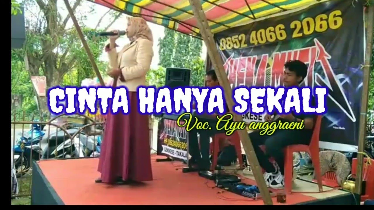 CINTA HANYA SEKALI~Voc.Ayu~Cover. Shena music - YouTube