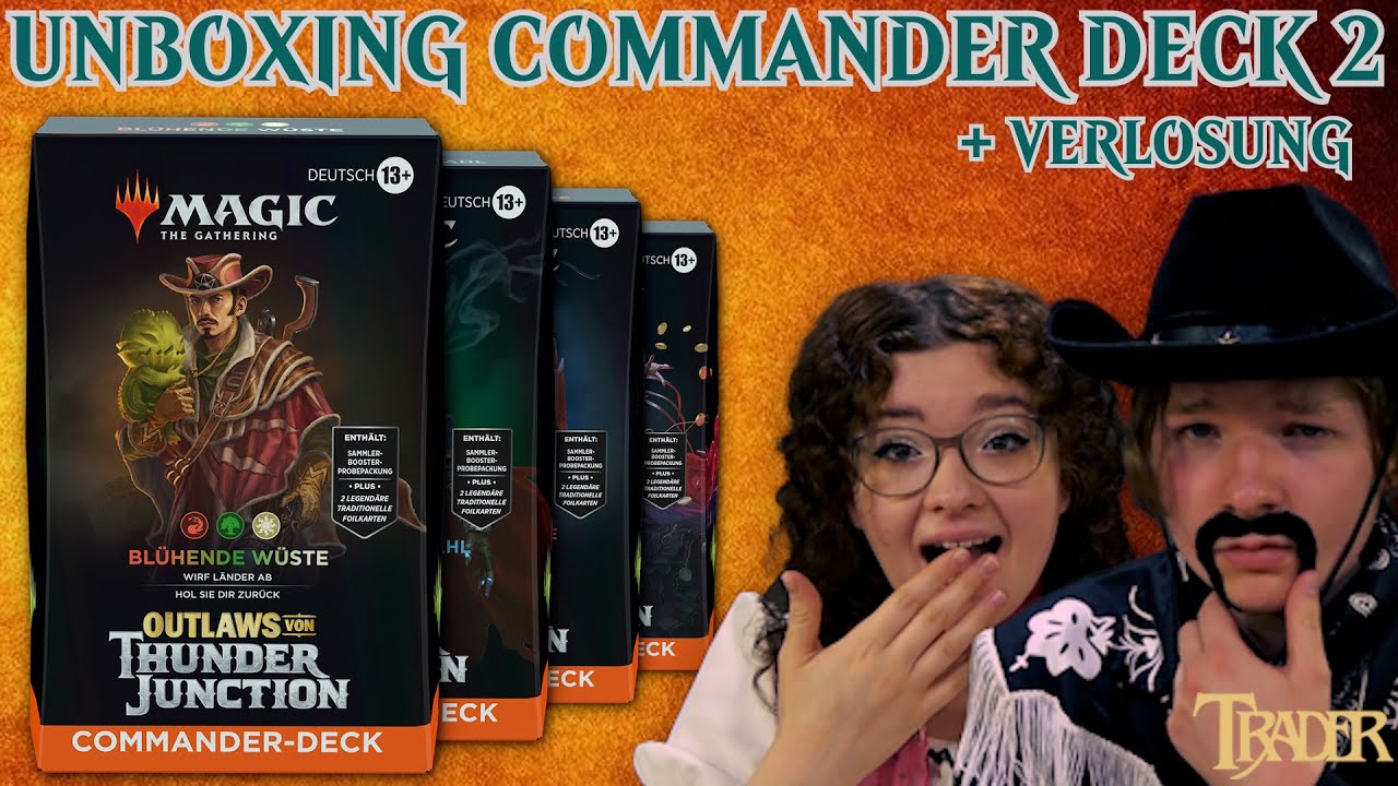 MTG Outlaws of Thunder Junction Opening Commander Deck deutsch #2 ...