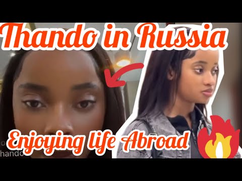 Itss.thandooo explains her trip in Russia on Instagram live NEW VIRAL ...