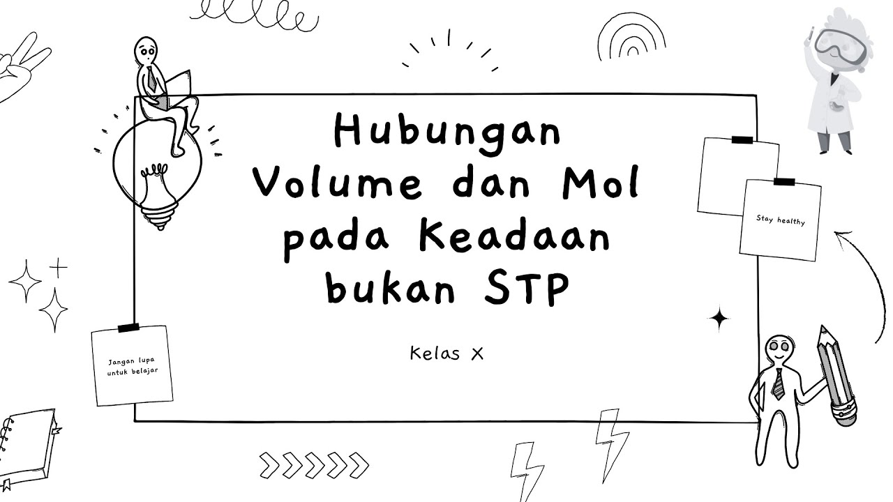 Hubungan Volume dan Mol pada Keadaan bukan STP - YouTube