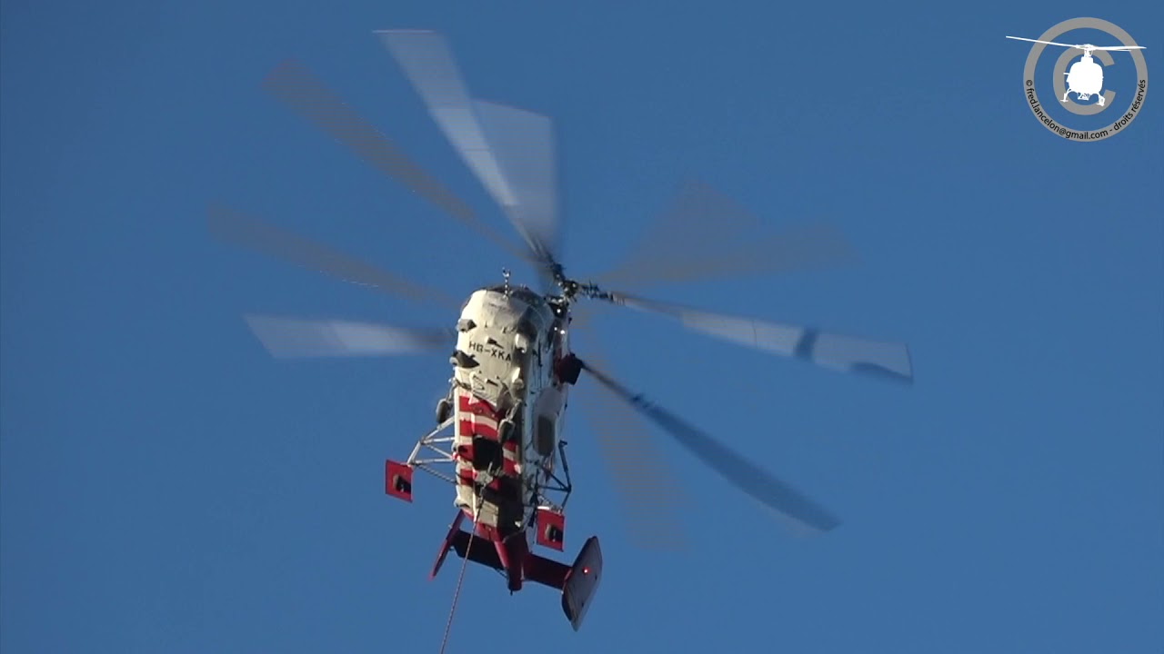 Gros helico pour gros levage - YouTube